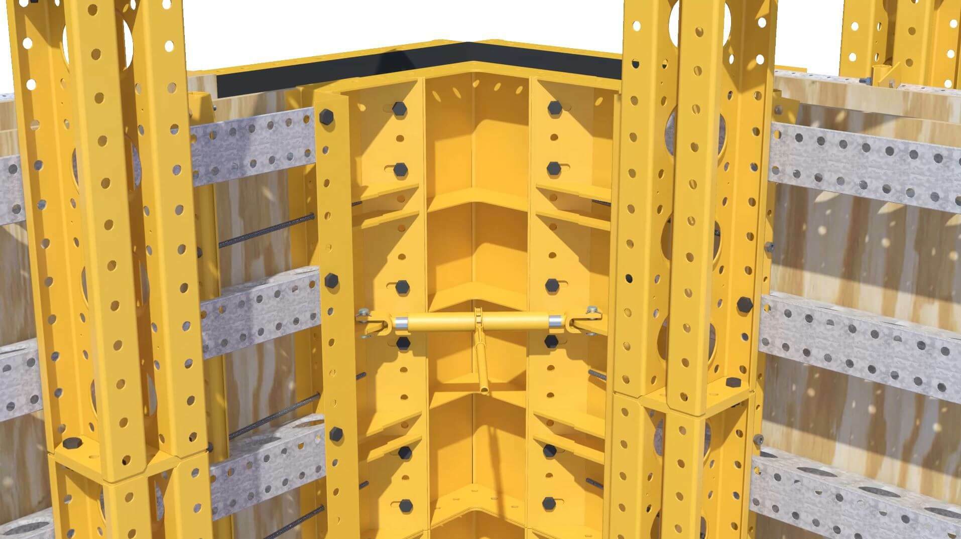 E-BEAM & SUPER STUD Manual Retractable Stripping Corner | EFCO Forms
