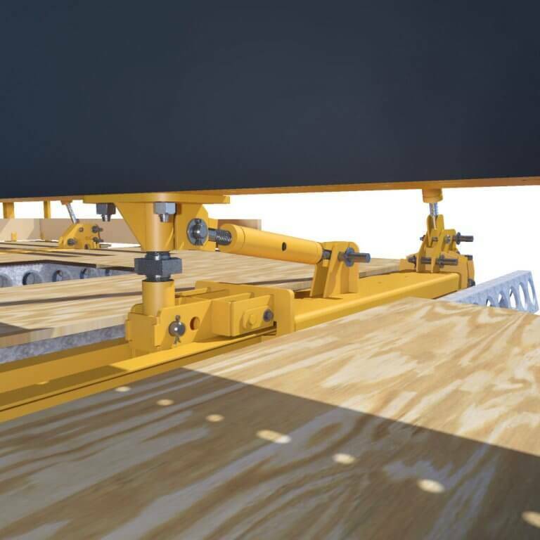 EFCO’S GUIDED RAIL SYSTEM Roll-back Assembly | EFCO Forms