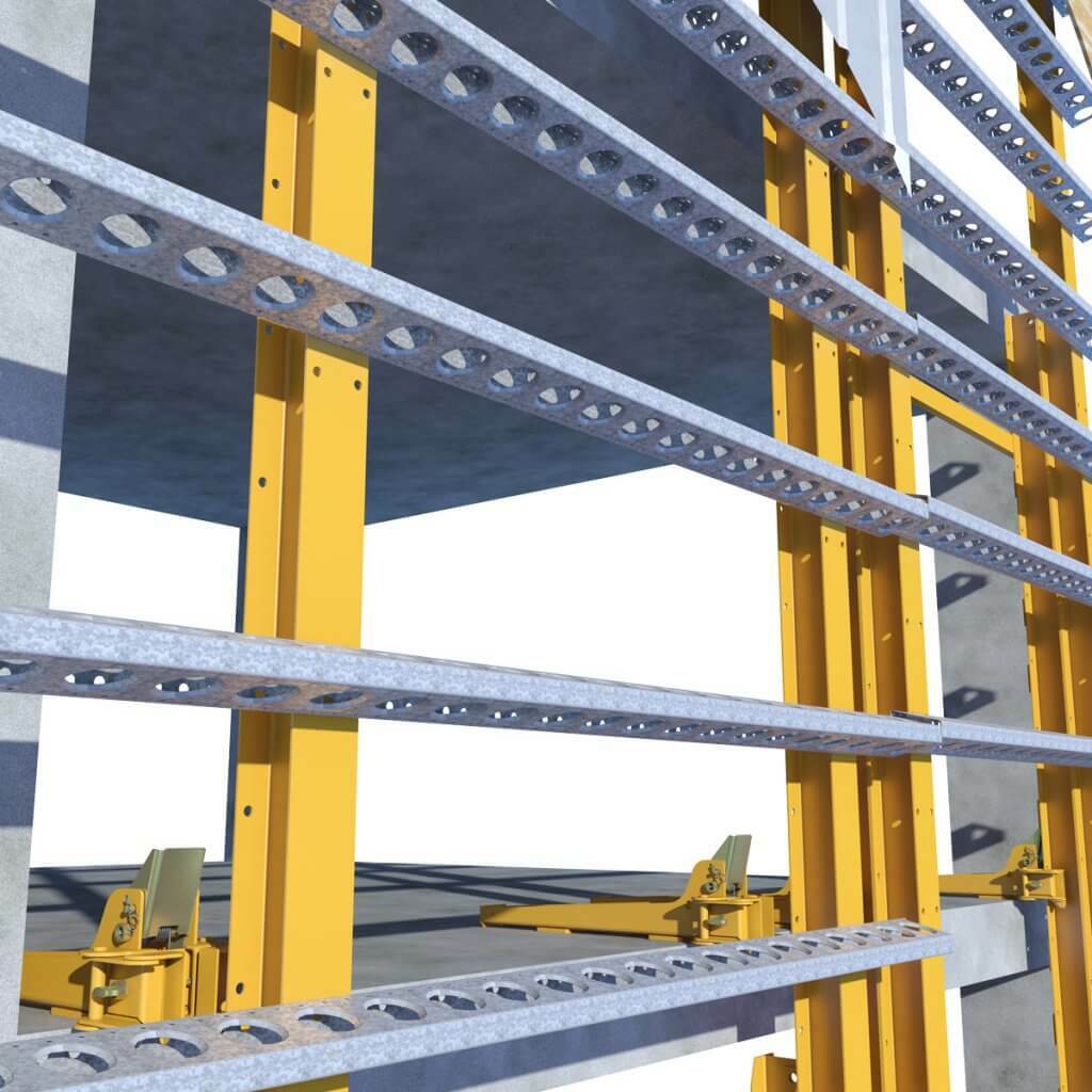 POWER SHIELD for High-Rise Construction - EFCO Formwork