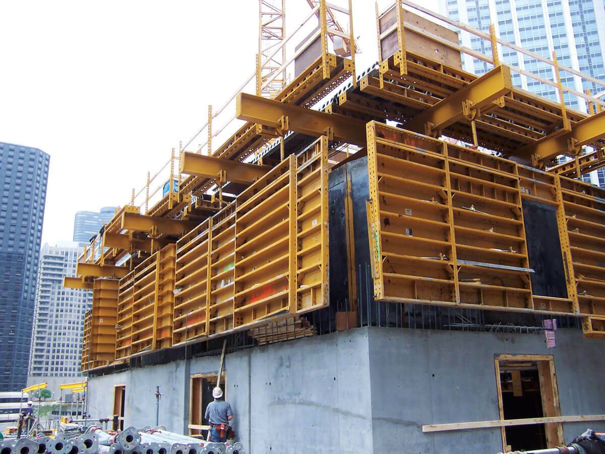 Self-Climbing POWER TOWER - EFCO Formwork Solutions