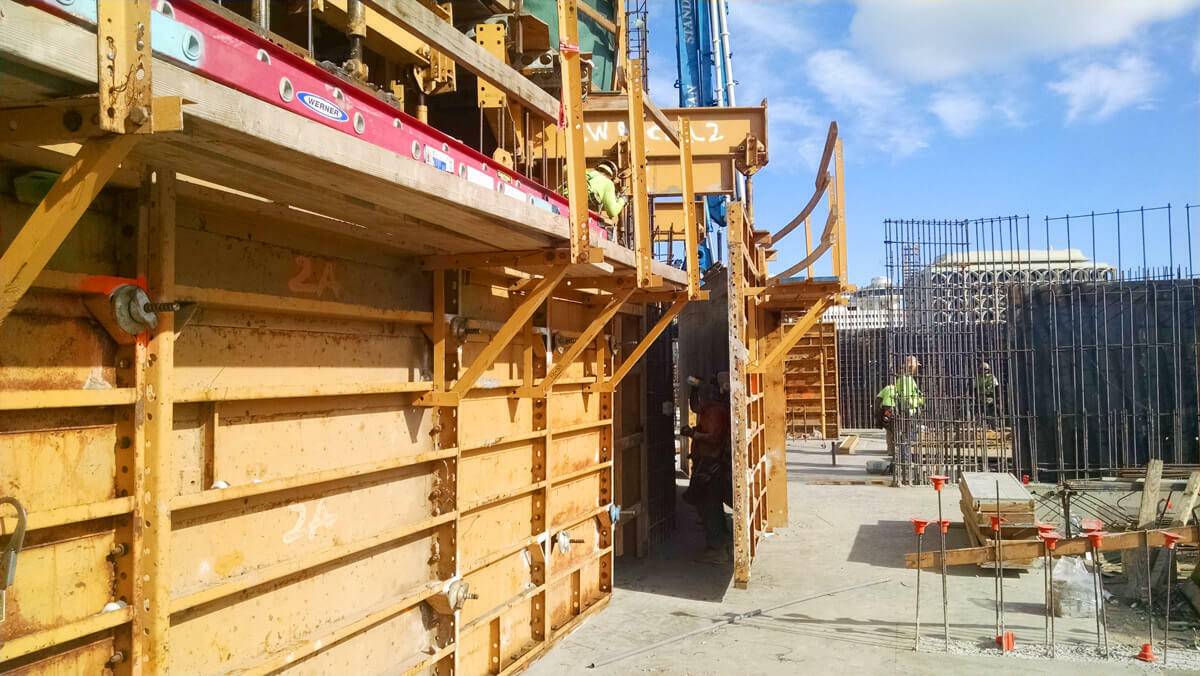 Self-Climbing POWER TOWER - EFCO Formwork Solutions