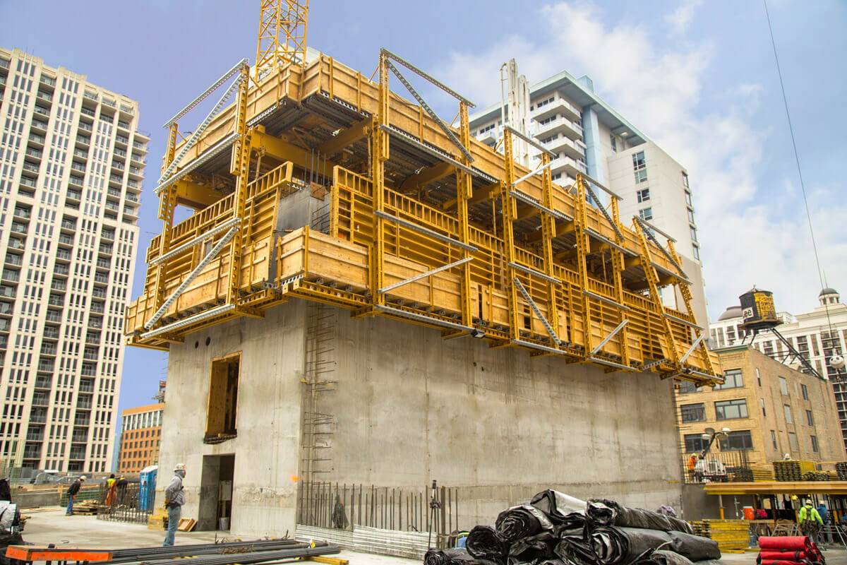 Self-Climbing POWER TOWER - EFCO Formwork Solutions