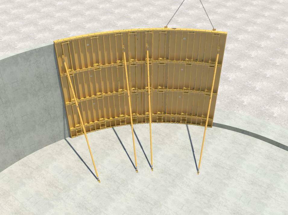 REDI-RADIUS Wall Formwork - EFCO Formwork Solutions