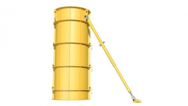 ROUND COLUMN_PIPE BRACE & PIPE BRACE SHOE | EFCO Forms