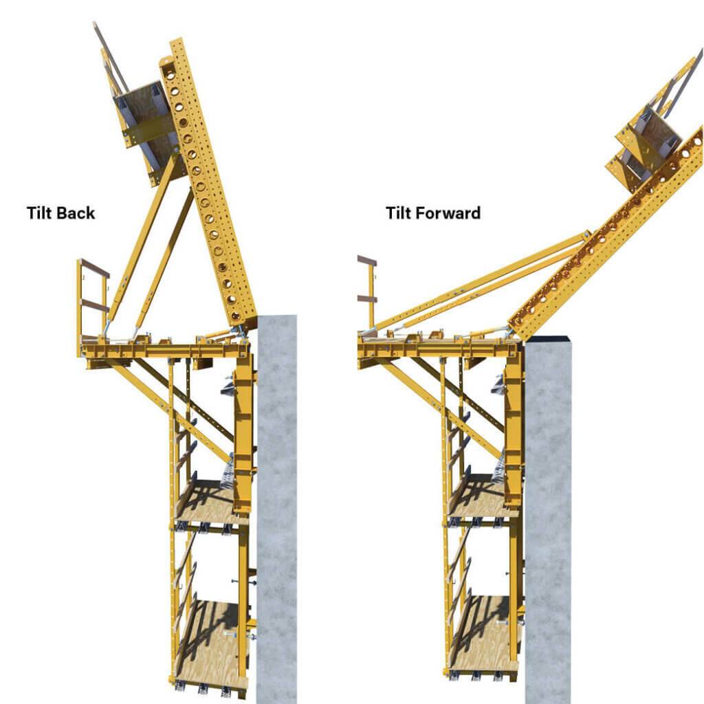 Cantilever Wall Formwork System | EFCO Forms