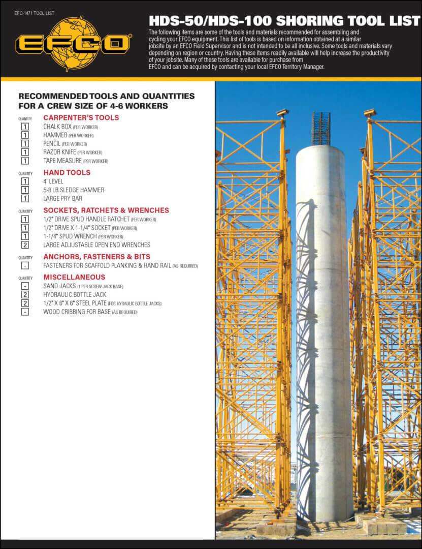 HD-50 & HD-100 | EFCO Forms