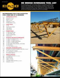 HD BRIDGE OVERHANG BRACKETS | EFCO Forms