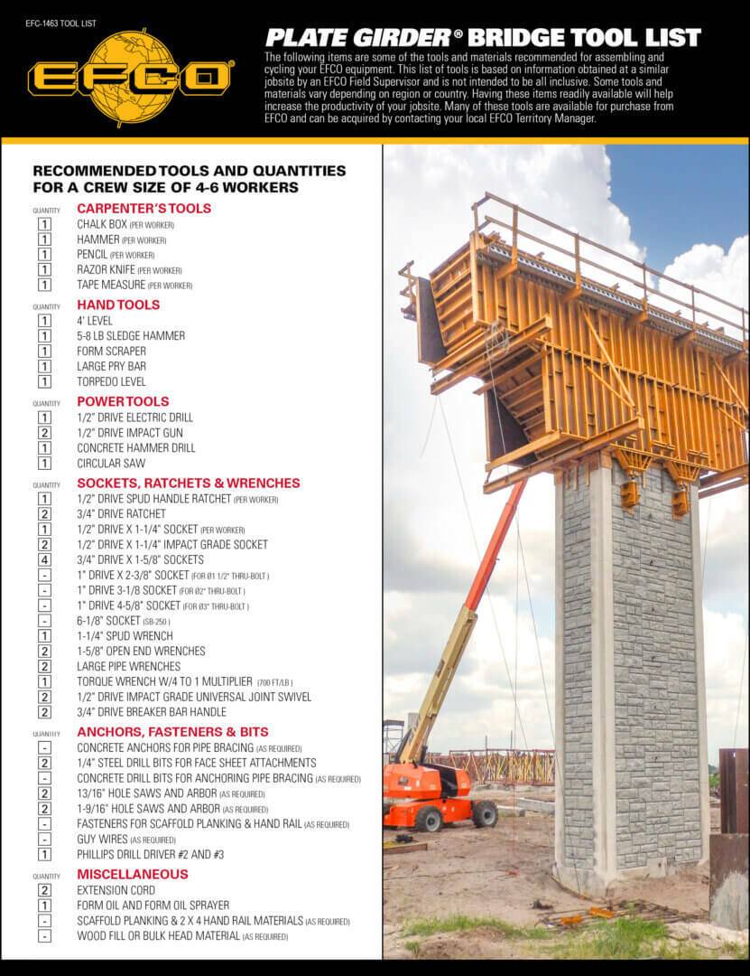 PLATE GIRDER BRIDGE | EFCO Forms