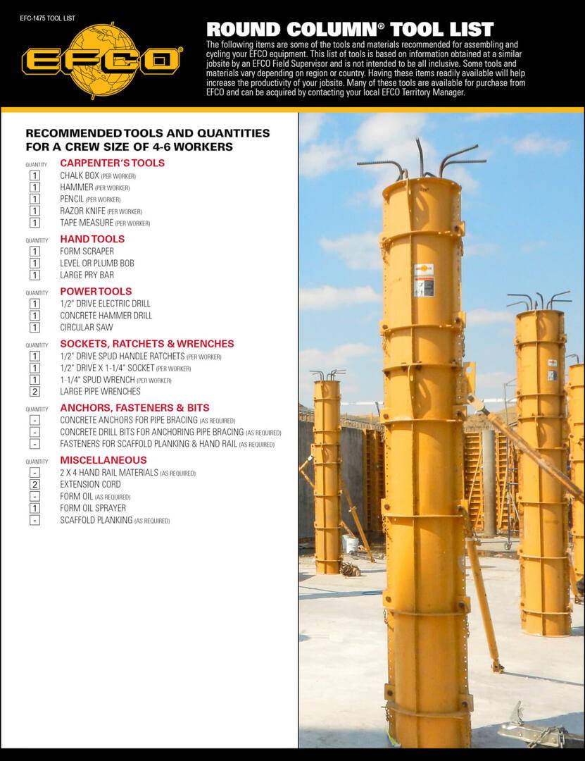 ROUND COLUMN | EFCO Forms