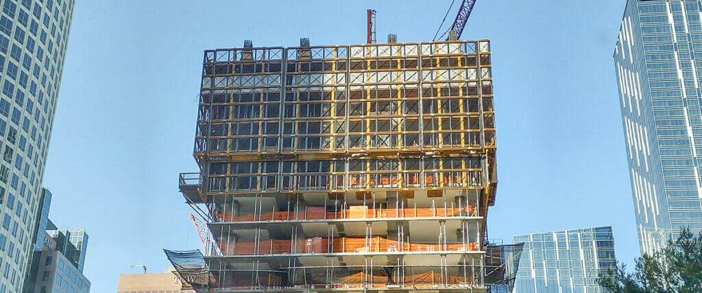 This multi-purpose leading edge fall protection system that surrounds ...