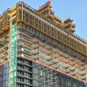 This multi-purpose leading edge fall protection system that surrounds ...