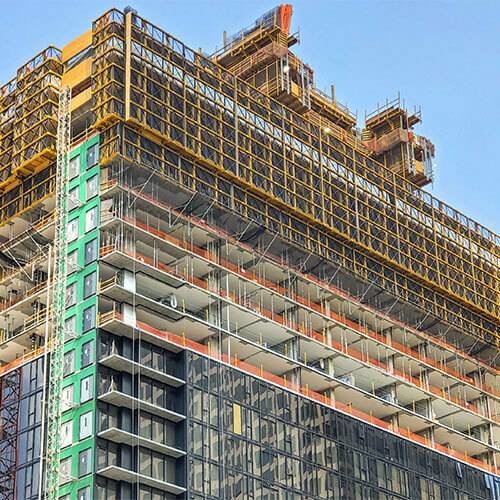 This multi-purpose leading edge fall protection system that surrounds ...