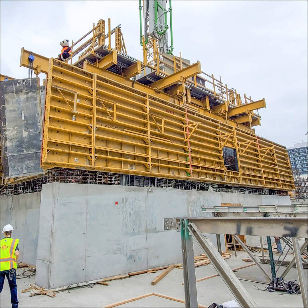 Elevator Core | Simone Little Italy | San Diego, California | EFCO Forms