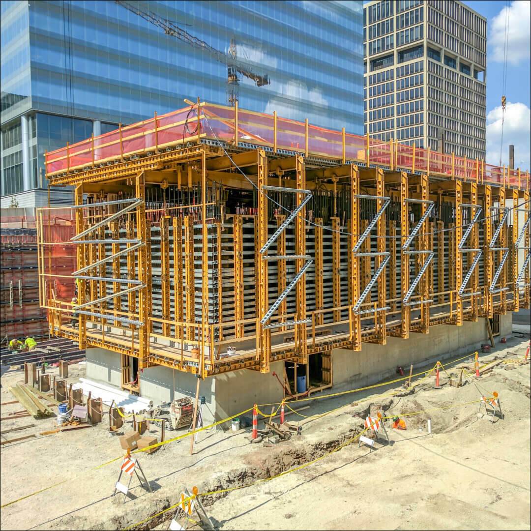 Elevator Cores for Centene Center Campus | St. Louis, Missouri | EFCO Forms