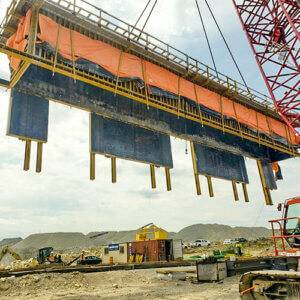 Multi-stem Pier Cap Construction With Formwork