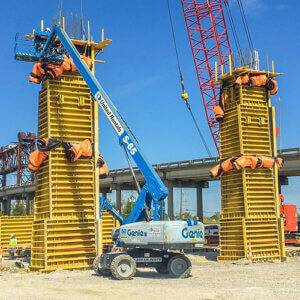 PLATE GIRDER Heavy Duty Column Formwork - EFCO Formwork Solutions
