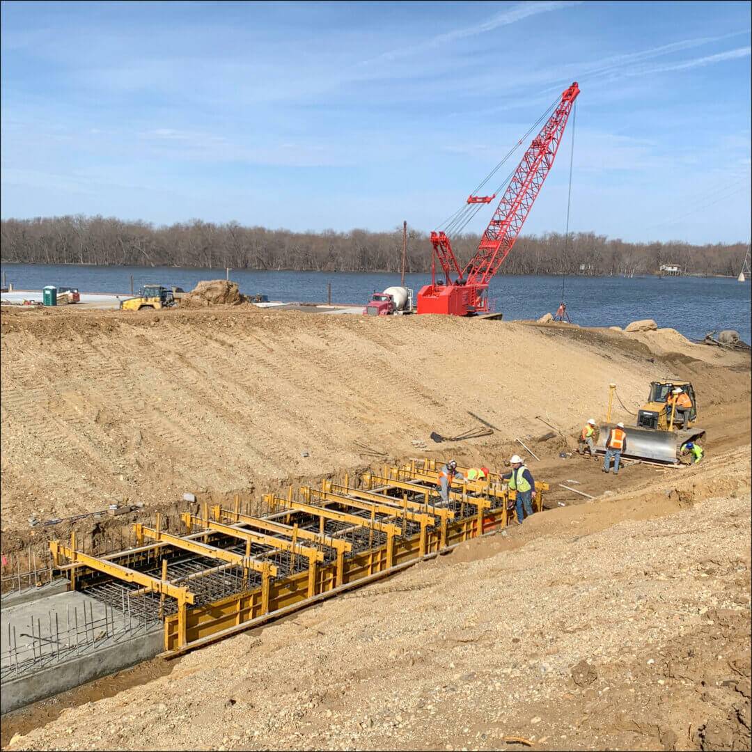 Surface Water Drainage | Hennepin, Illinois | EFCO Forms