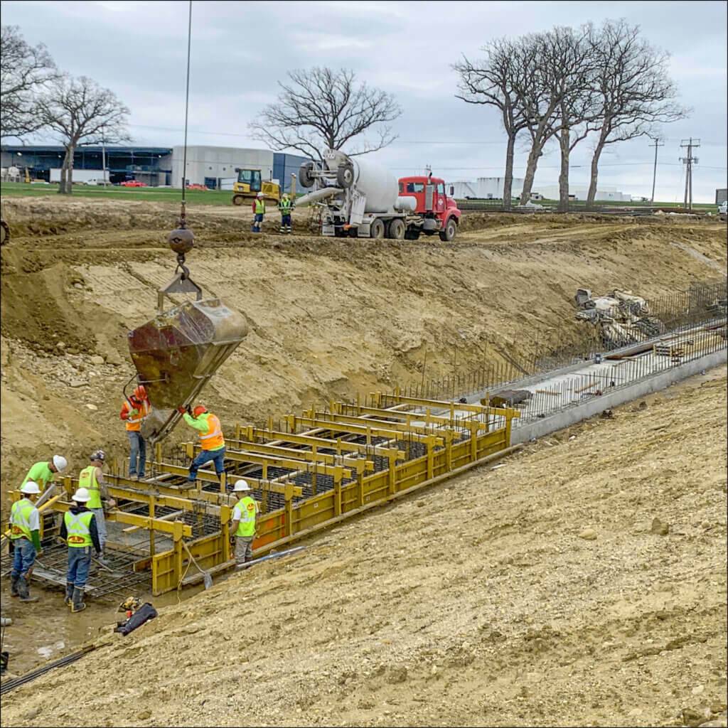 Surface Water Drainage | Hennepin, Illinois | EFCO Forms