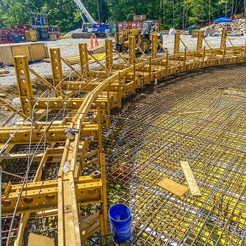 LNG Facility Tank Footing | Charlton, Massachusetts | EFCO Forms