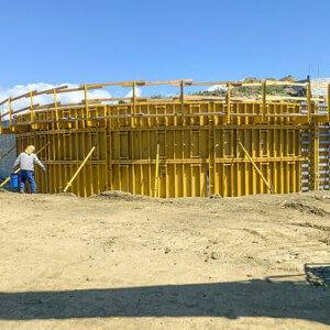 Formwork Liners Used on Wall Formwork System | Concrete FInish