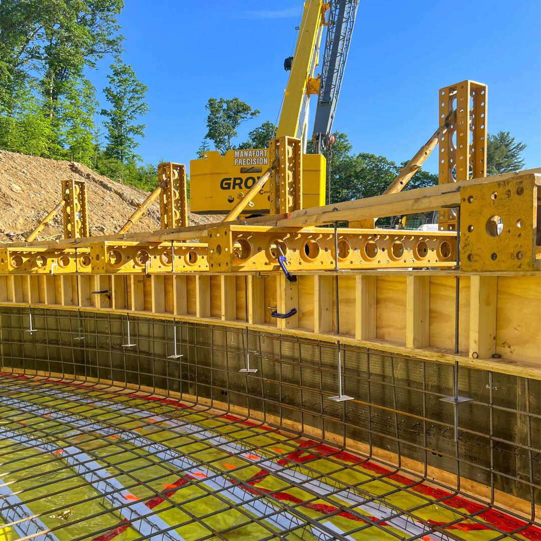 LNG Facility Tank Footing | Charlton, Massachusetts | EFCO Forms