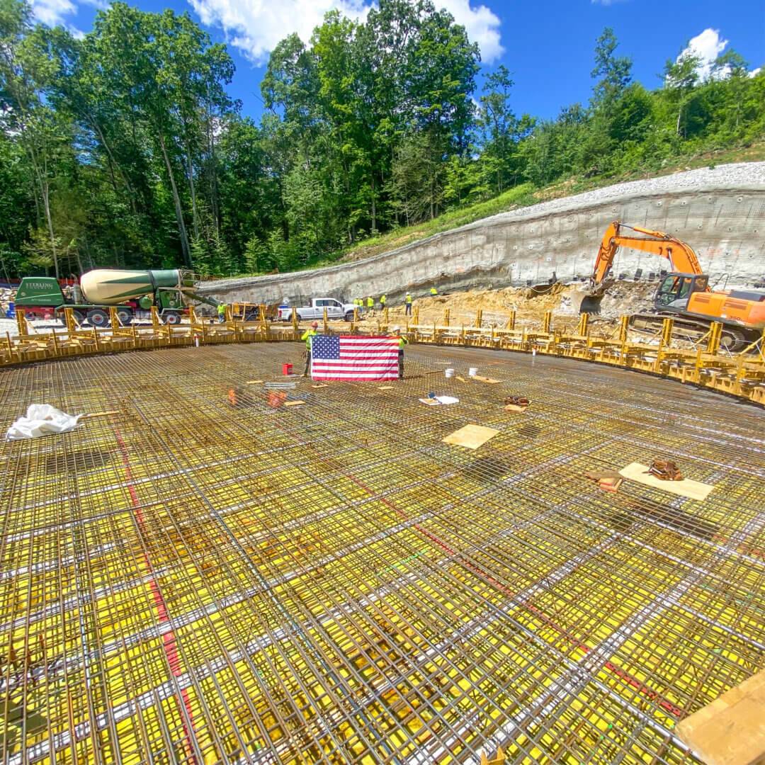 LNG Facility Tank Footing | Charlton, Massachusetts | EFCO Forms