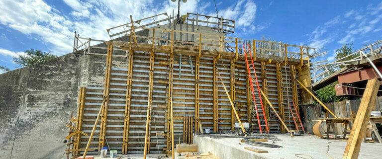 Lake Dunlap Dam Restoration Project | New Braunfels, Texas | EFCO Forms