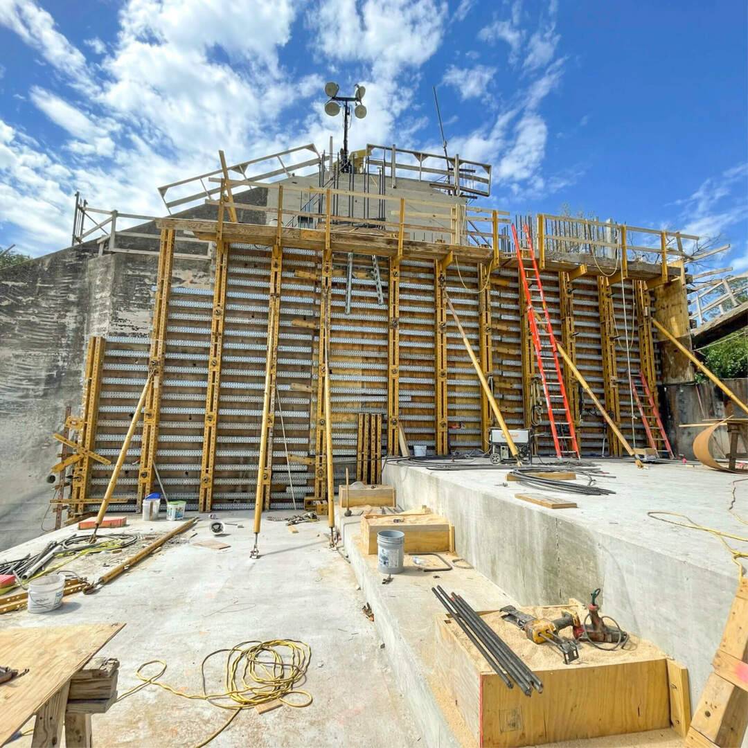 Lake Dunlap Dam Restoration Project | New Braunfels, Texas | EFCO Forms