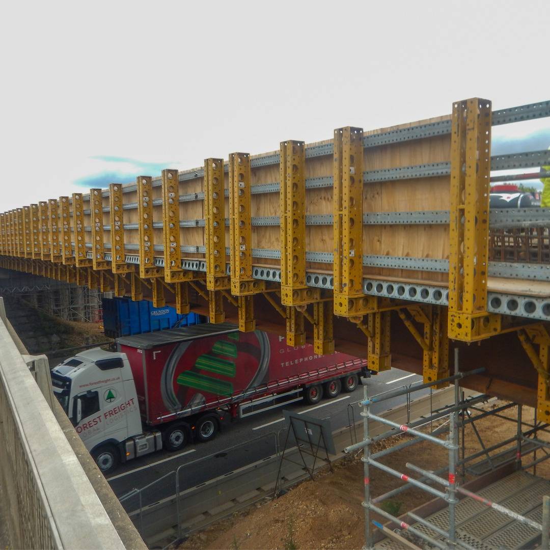 Smart Formwork Construction Used for Smart Motorways