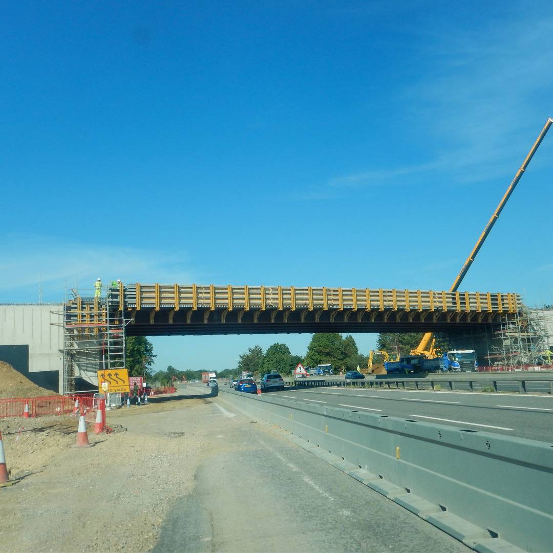 Smart Formwork Construction Used for Smart Motorways