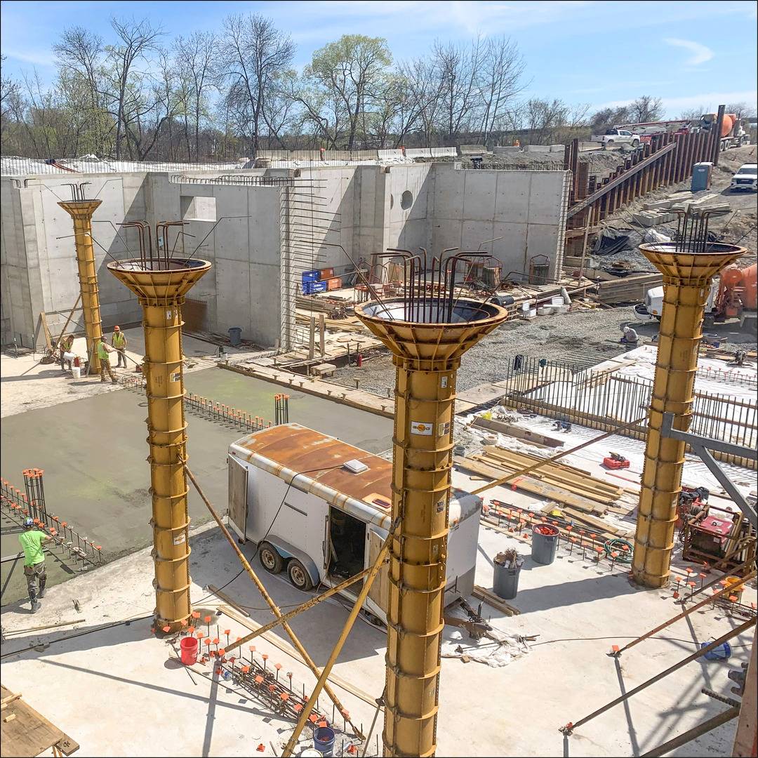 Round Column Formwork Systems - EFCO Formwork Solutions