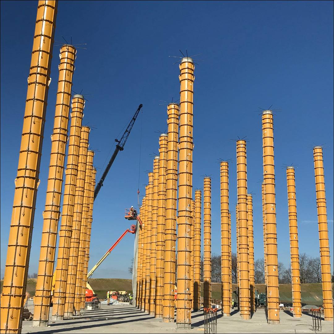 Round Column Formwork Systems - EFCO Formwork Solutions