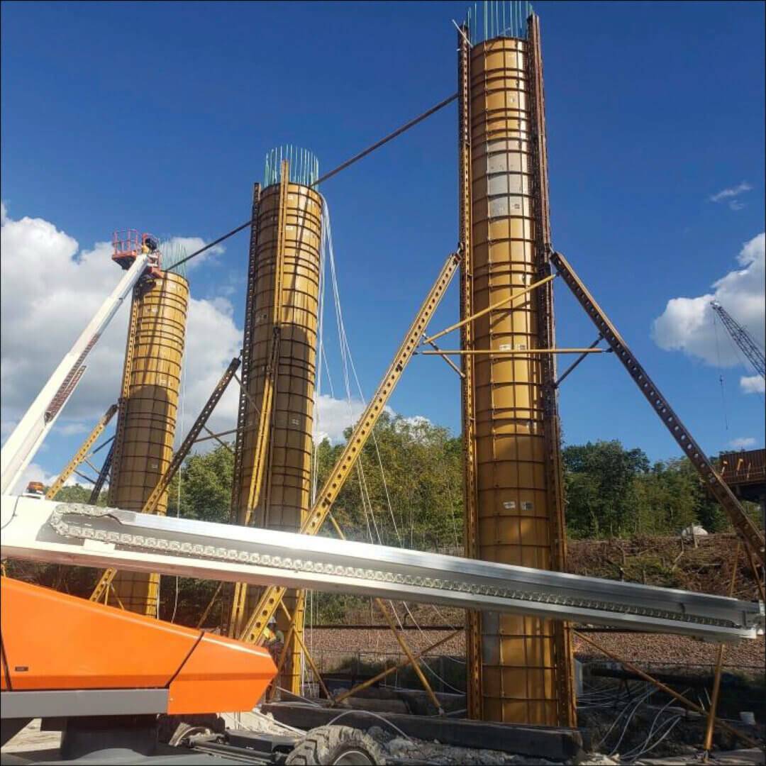 Houbolt Bridge Extension – Joliet Illinois | EFCO Forms
