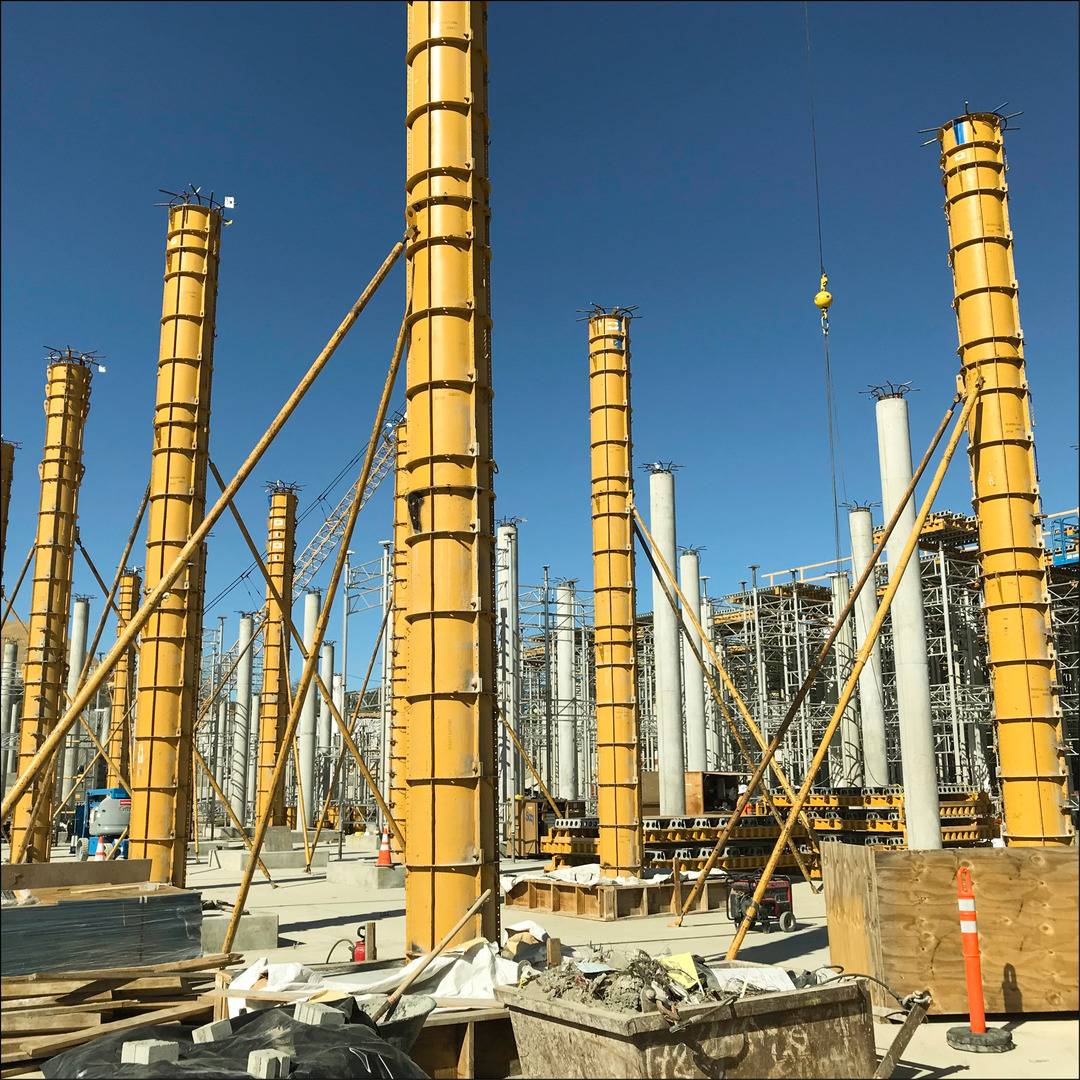 Round Column Formwork Systems - EFCO Formwork Solutions