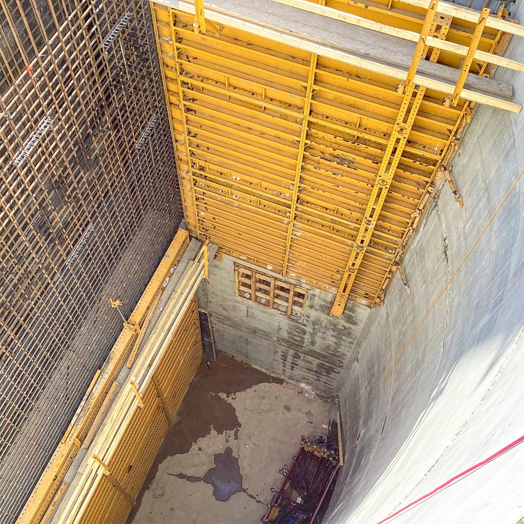 Circular Formwork Required for Concrete Shaft