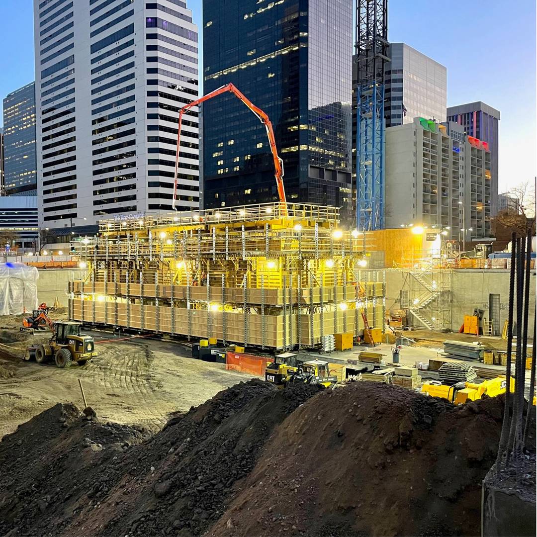 Production Goals met with Self-Climbing Formwork