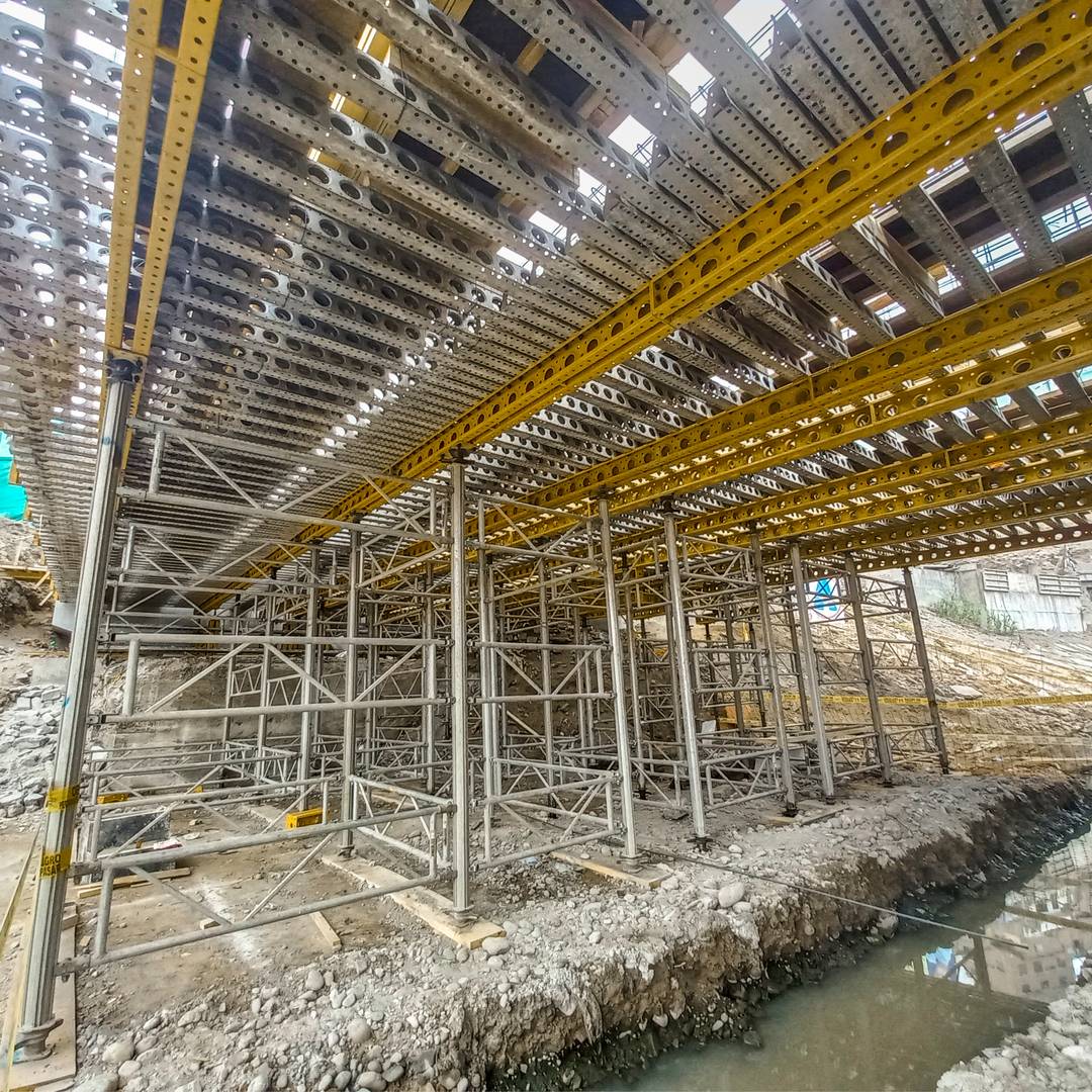 Bridge Slab Support Ensures Stability