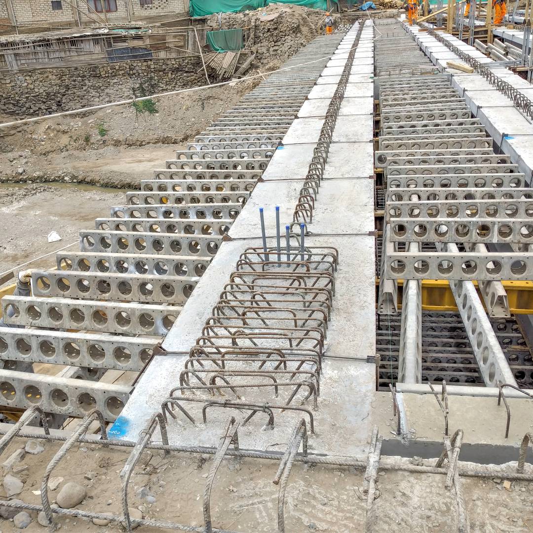 Bridge Slab Support Ensures Stability