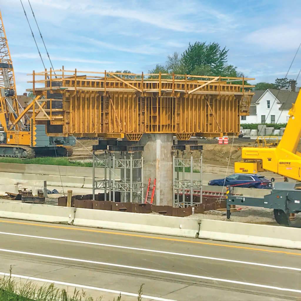 Gordie Howe International Bridge – Detroit, Michigan3 | EFCO Forms